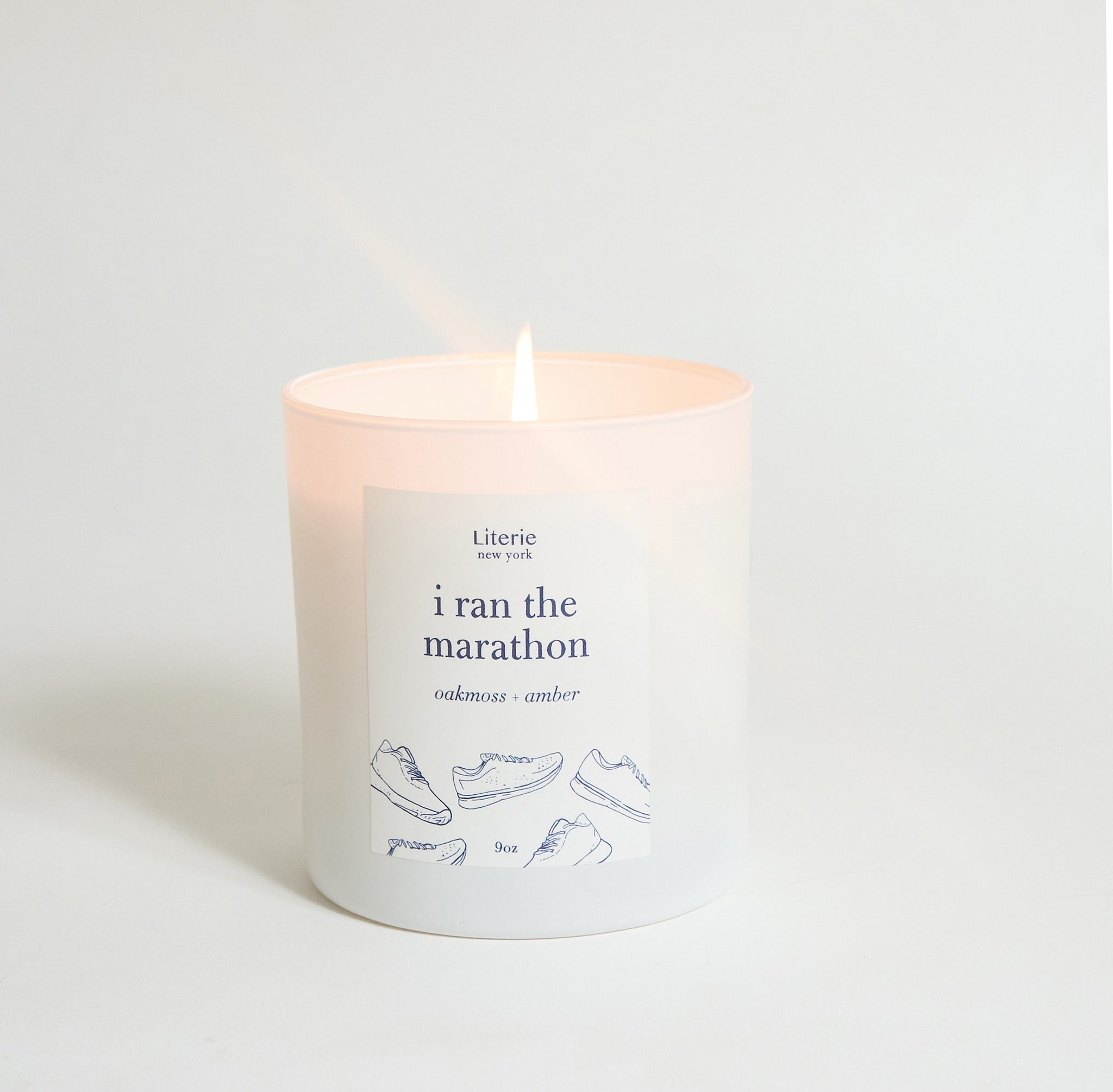 I Ran The Marathon – Literie Candles