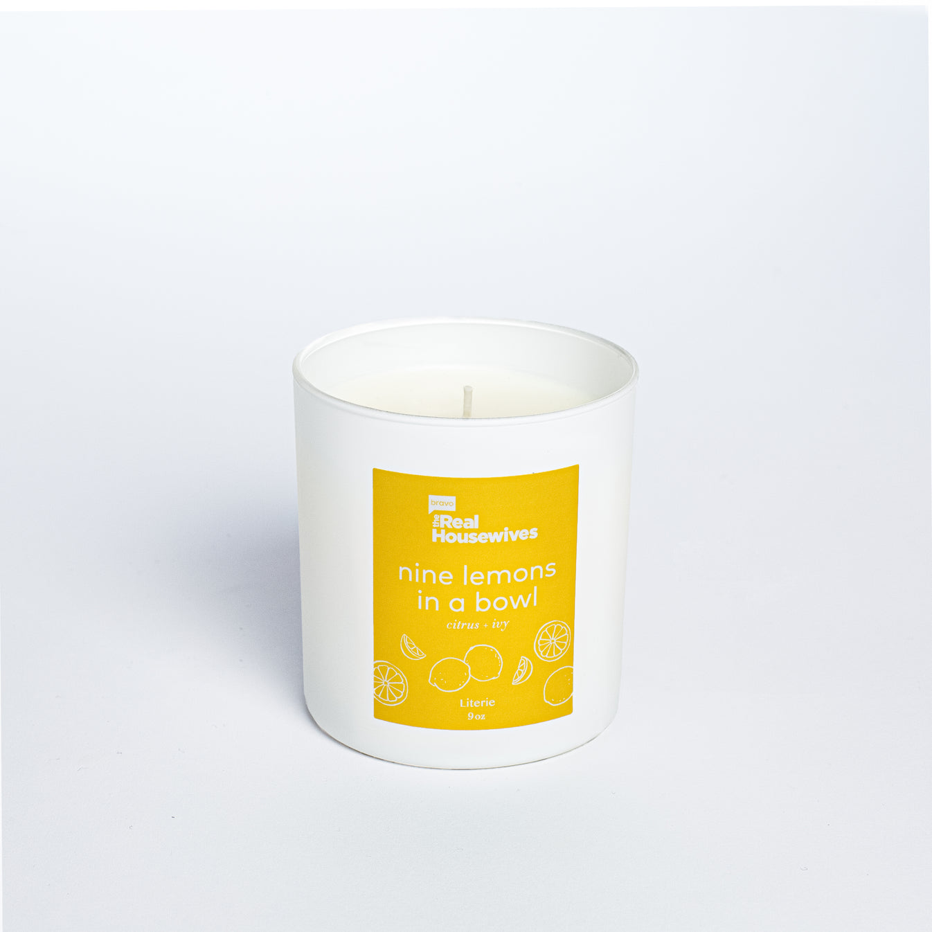 Nine Lemons in a Bowl – Literie Candles